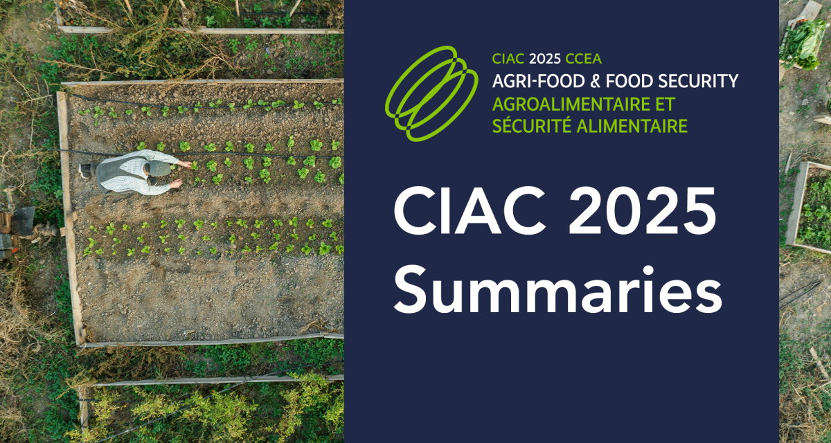 CIAC2025 Summary Report: Agri-food & Food Security
