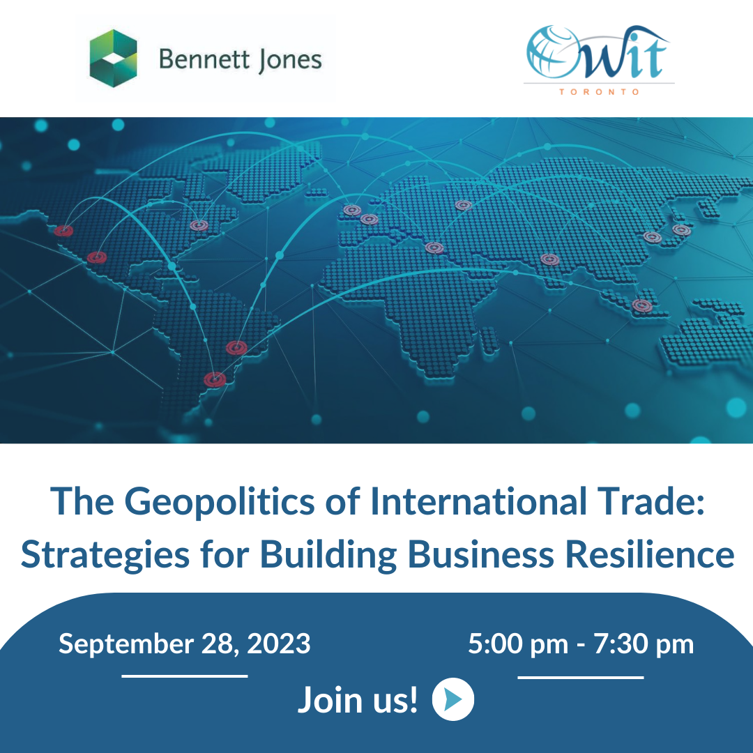 The Geopolitics of International Trade: Strategies for building ...