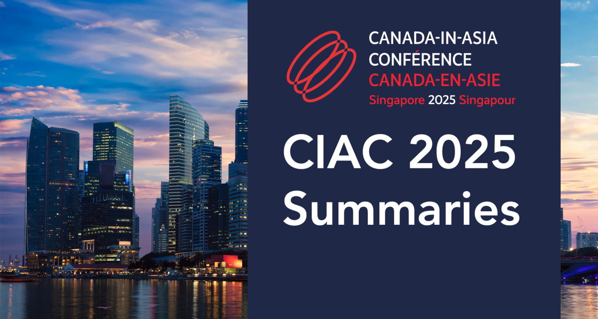 CIAC2025 Plenaries Report | APF Canada